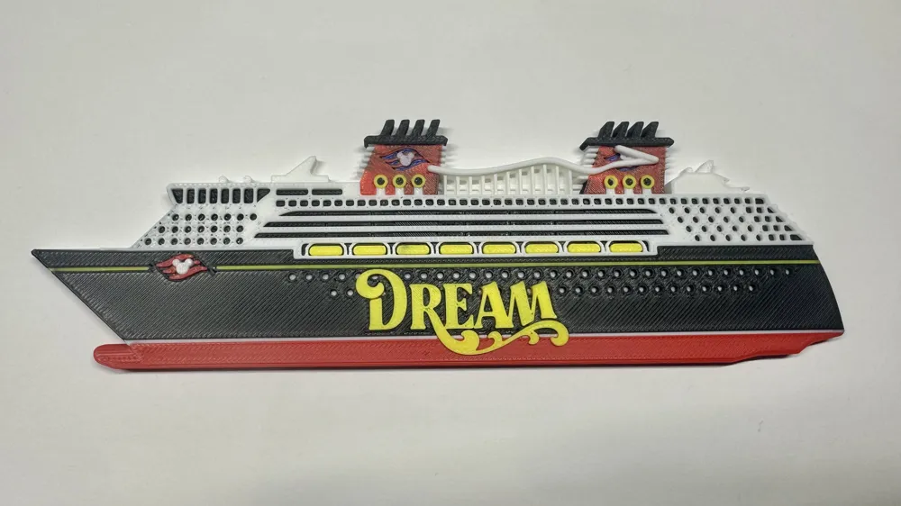 Gen 2 - DCL Ship Magnets (Ship Logos) - Free 3D Print Model - MakerWorld