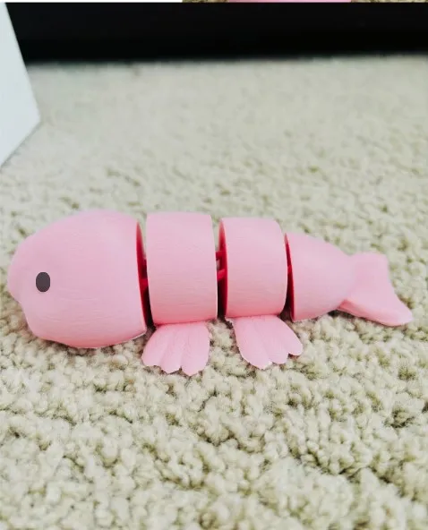 Print in place articulated Blobfish by Tonyz22 - MakerWorld