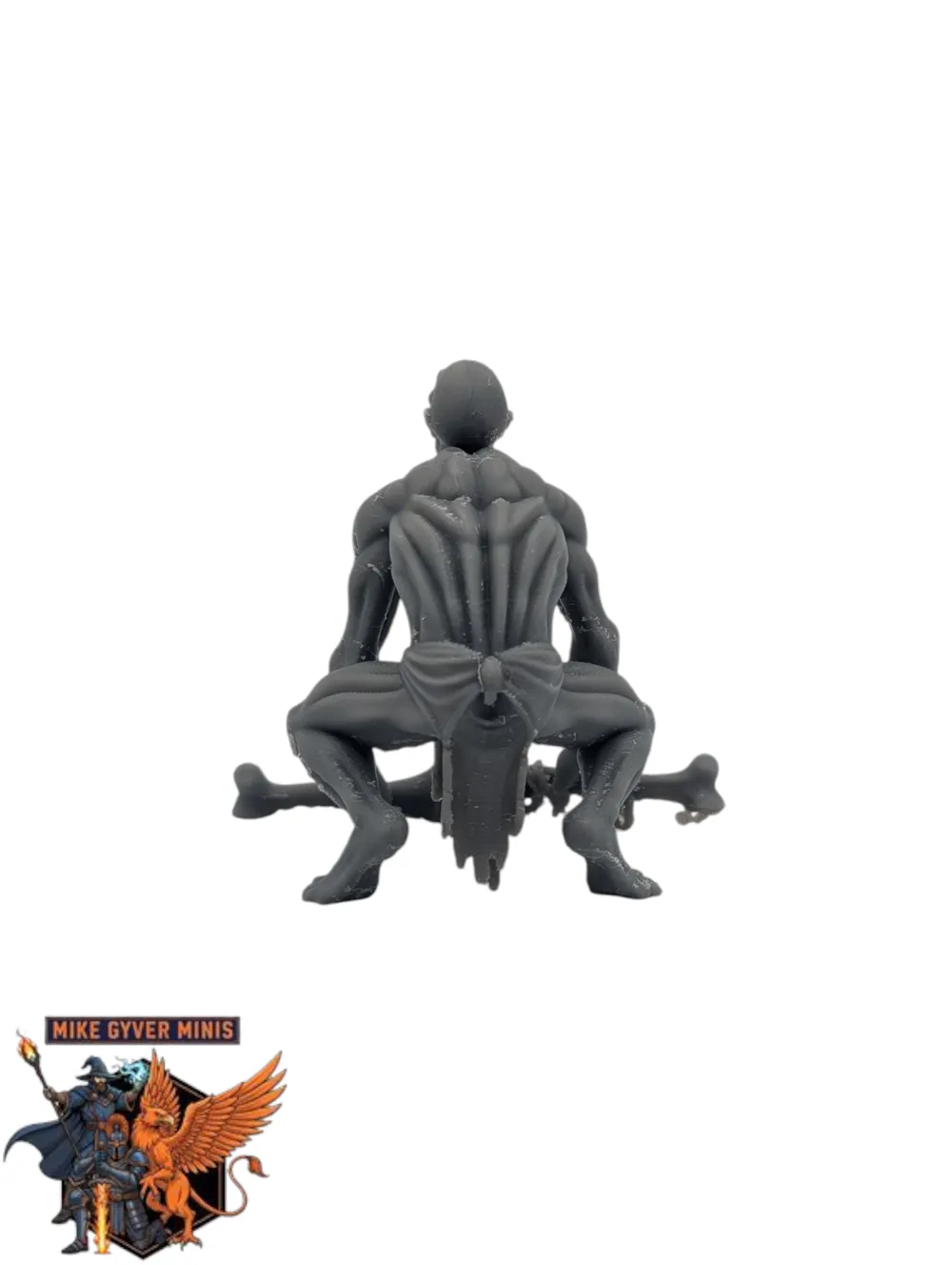 DnD TTRPG Ghoul Miniature - Free 3D Print Model - MakerWorld