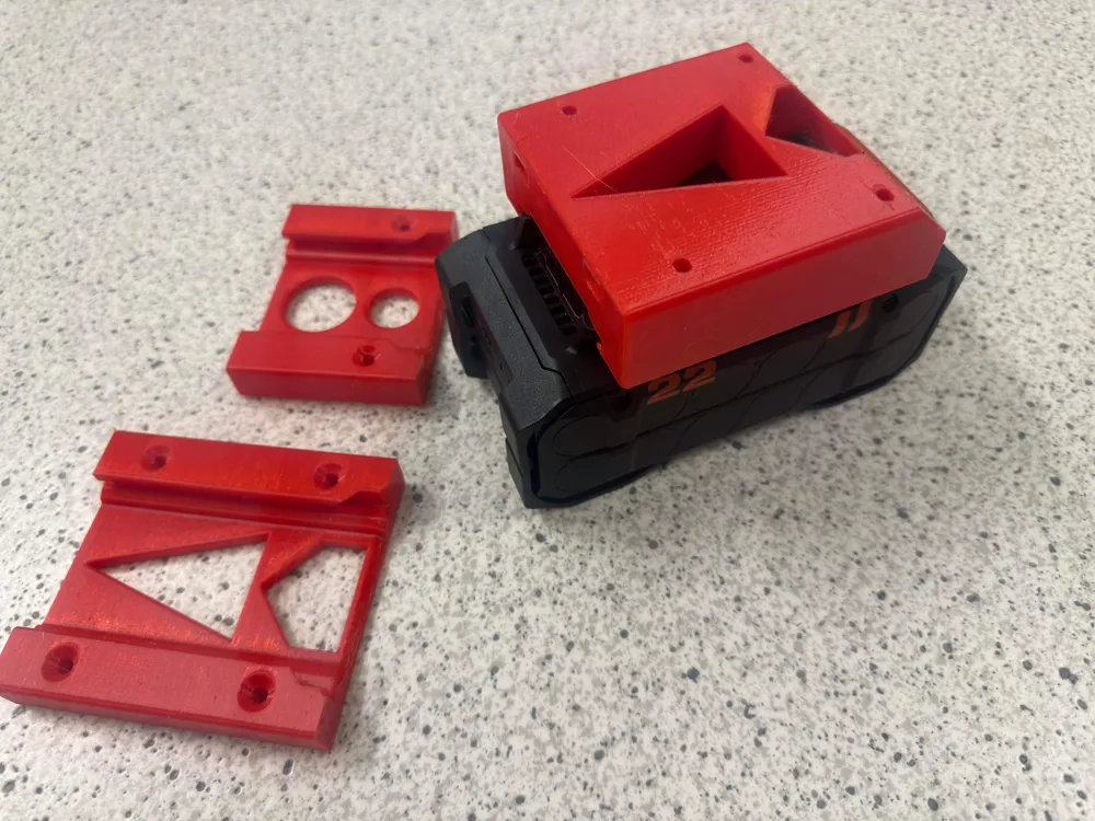 HILTI B22 Nuron Battery Mounts by JJKing42 - MakerWorld