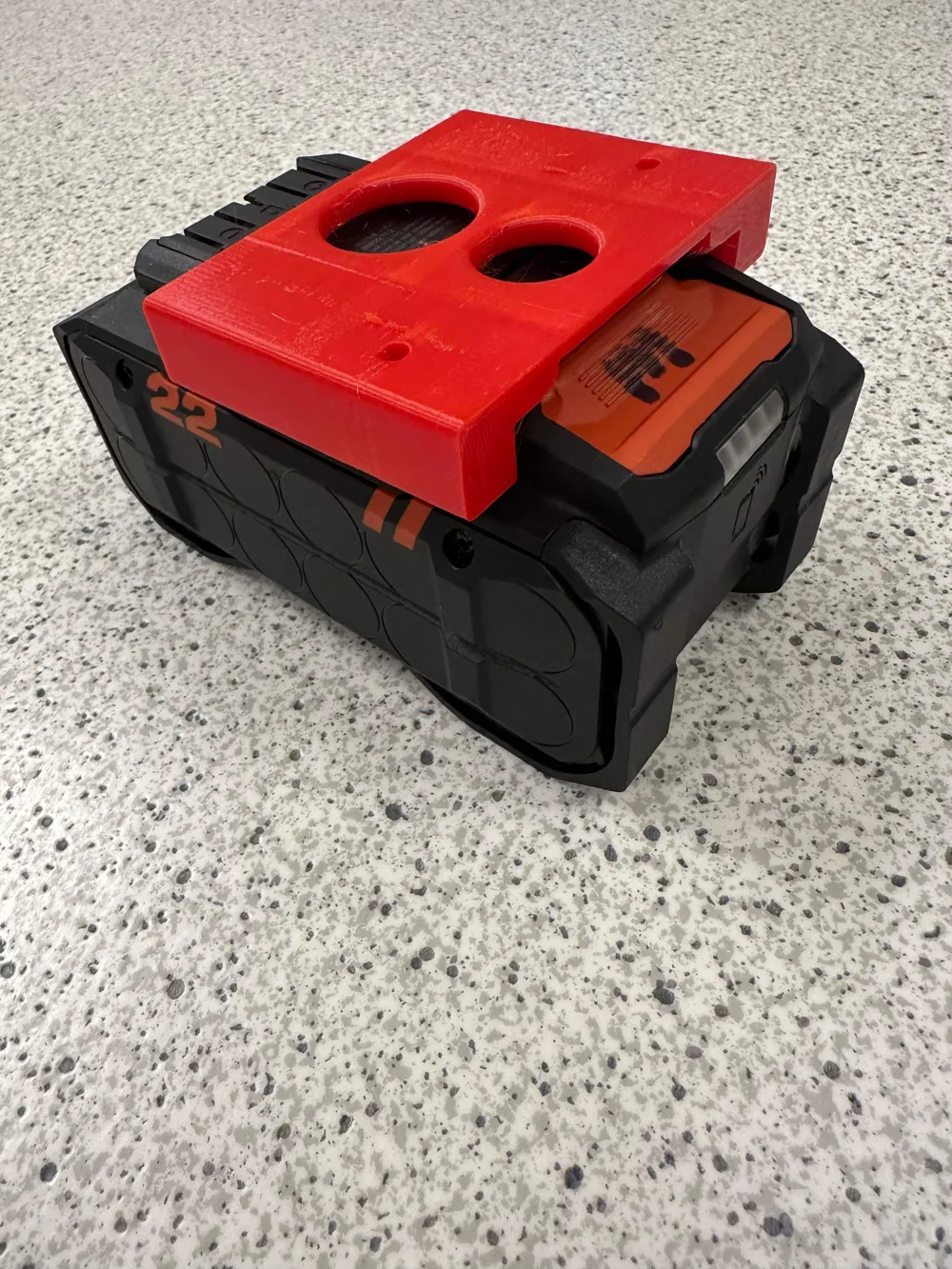 HILTI B22 Nuron Battery Mounts by JJKing42 - MakerWorld