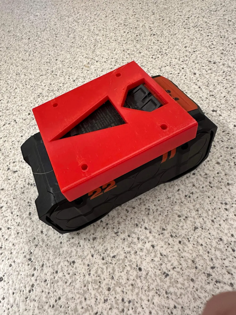 HILTI B22 Nuron Battery Mounts by JJKing42 - MakerWorld