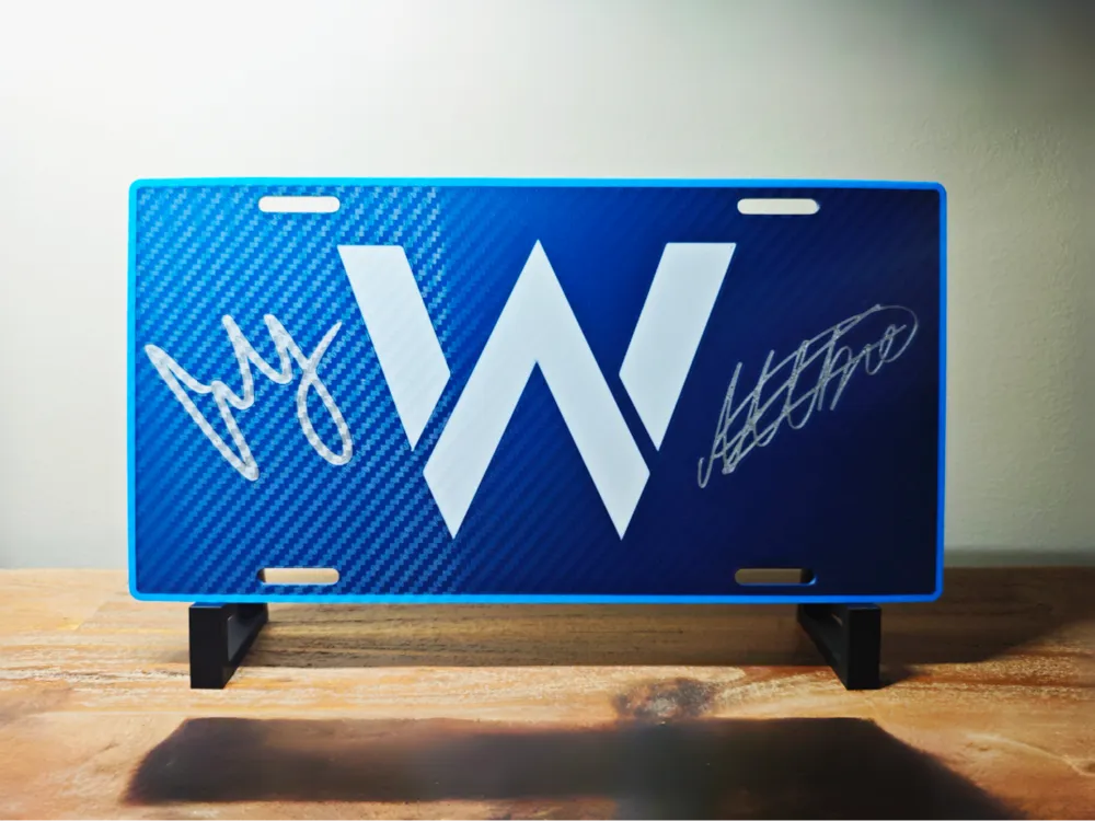F1 Team Licence Plate - Williams by P78 - MakerWorld