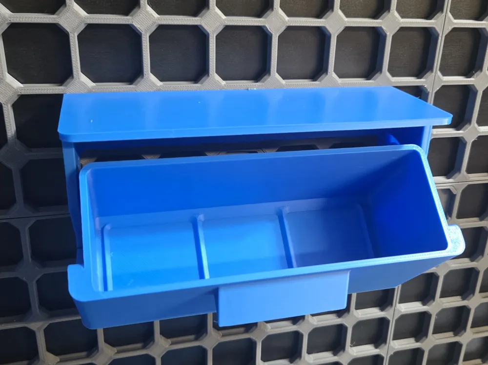 Tilted Drawer for OpenGrid (Gridfinity 1x3) - Free 3D Print Model ...