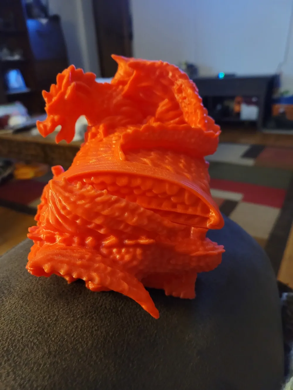 Dragon treasure chest box by Odin0425 - MakerWorld