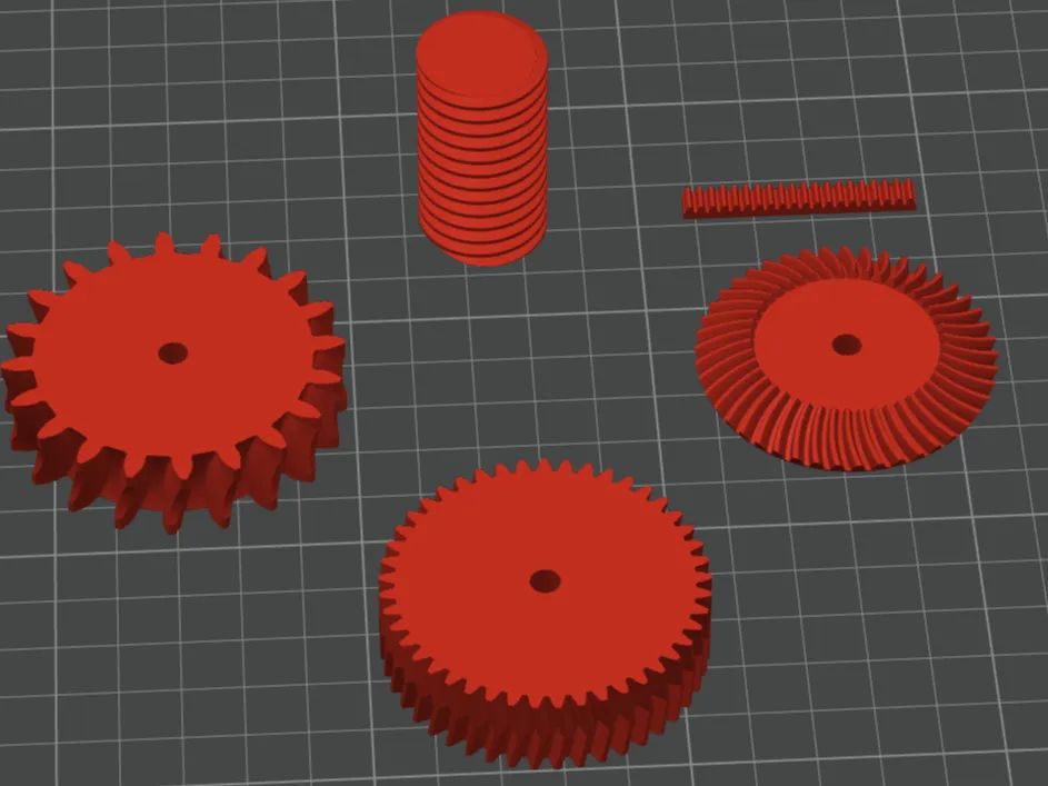 Customizable Gear Creator by Gallus Design - MakerWorld