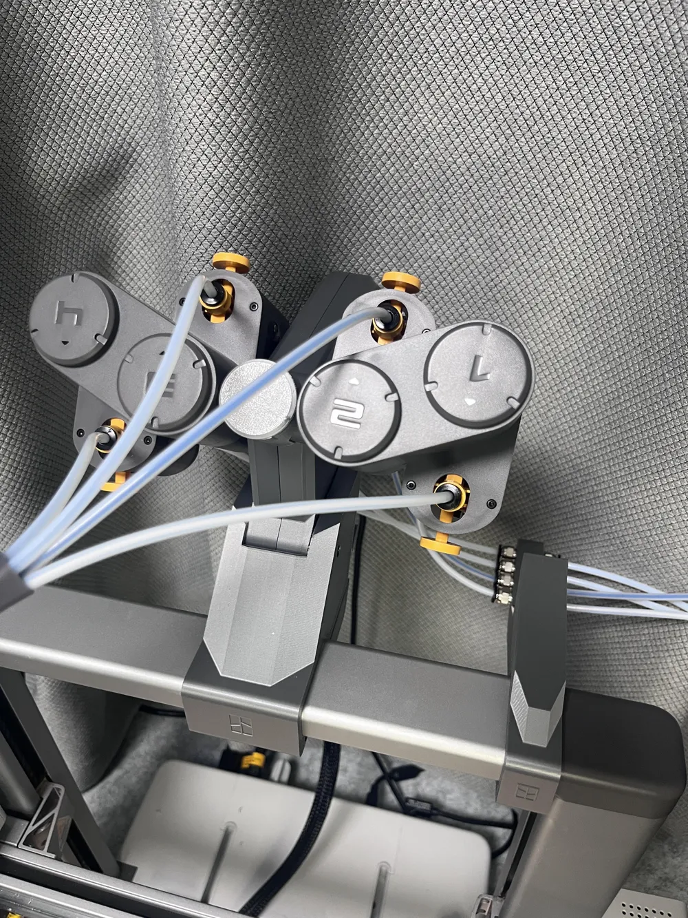 A1 AMS Top-Mounted PTFE Tubing Guide / Compatible with PC6 M10 ...