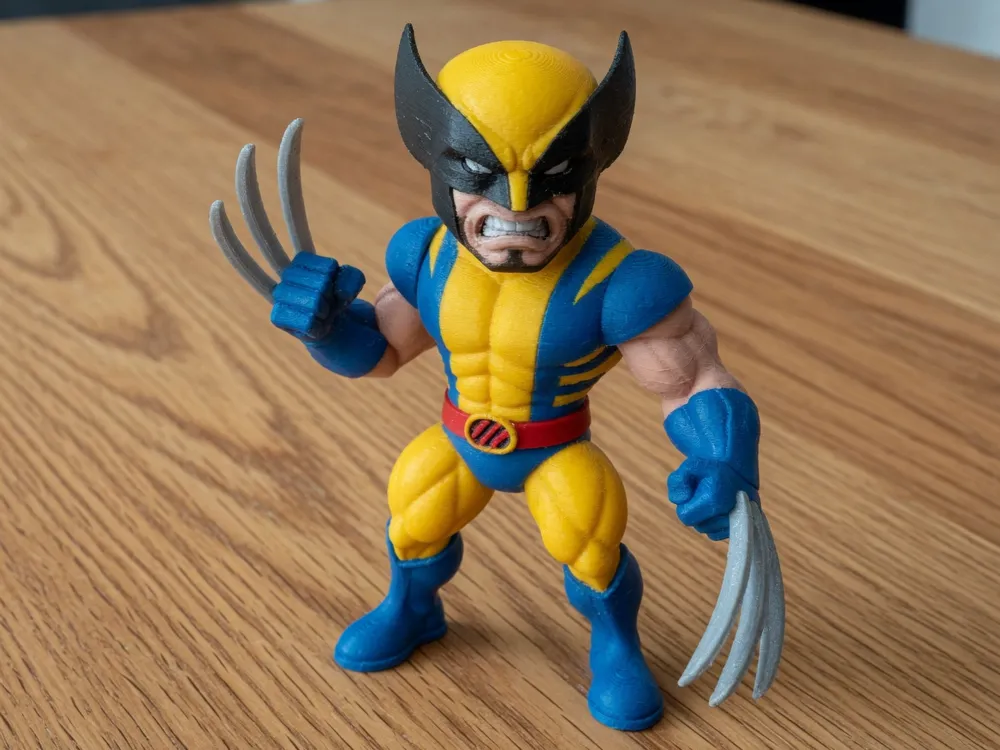 Wolverine Mini Figure | Marvel - Free 3D Print Model - MakerWorld