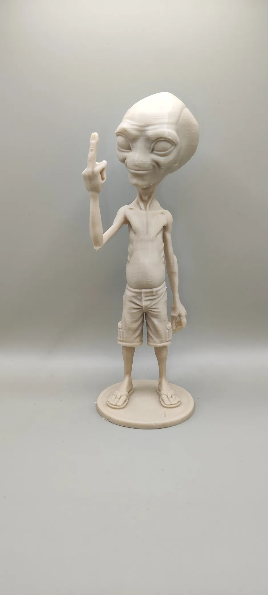 Alien Paul fanart figurine - Free 3D Print Model - MakerWorld