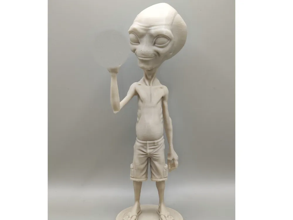 Alien Paul fanart figurine - Free 3D Print Model - MakerWorld