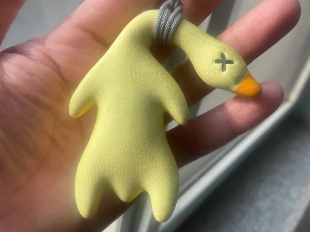 Roast Duck Keychain, Lei Jun Same Model, no supports by 阿拉蕾 - MakerWorld
