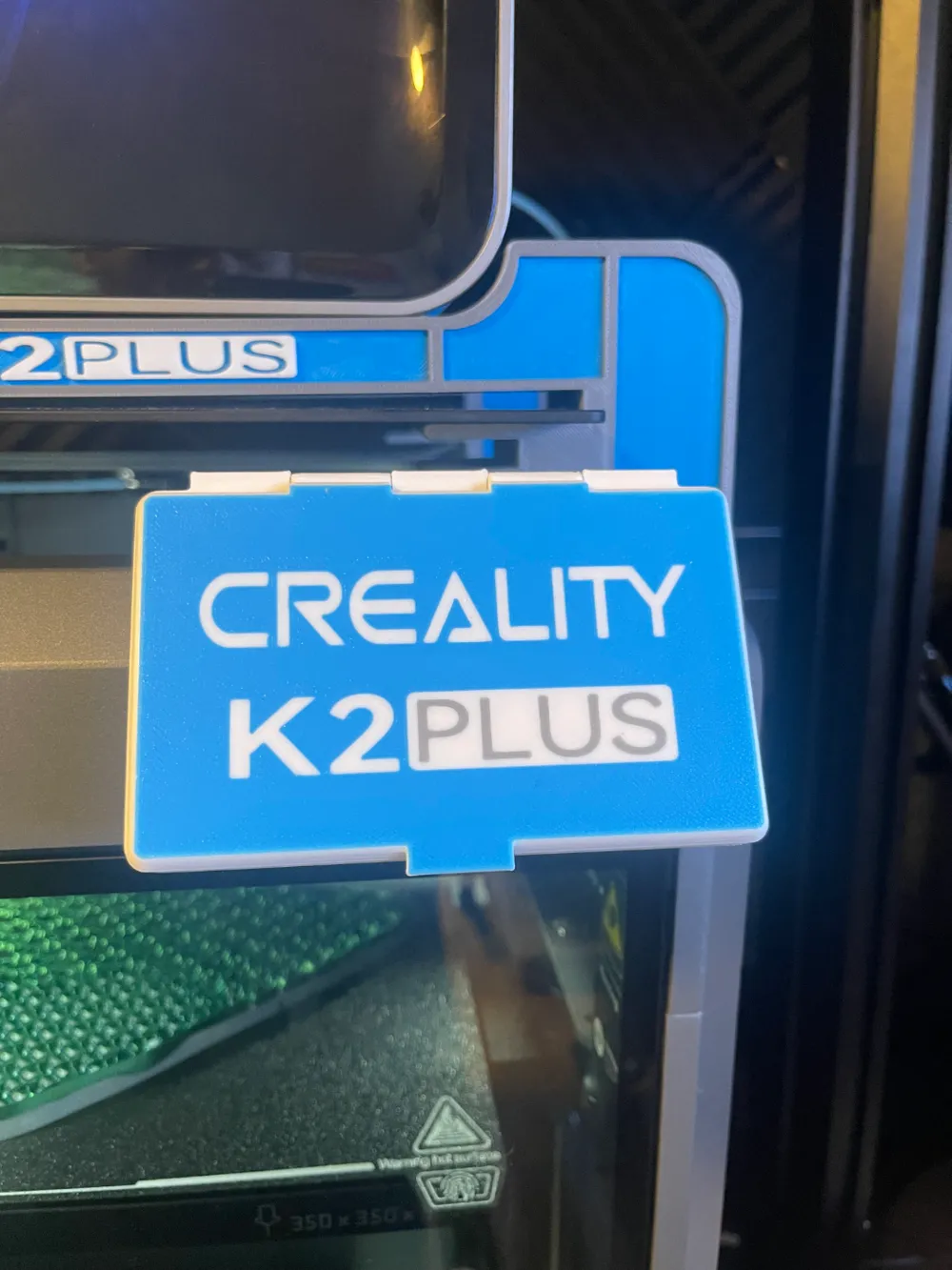 creality k2 plus screen cover - logo and no logo by INFINITY 3D PRINTS ...