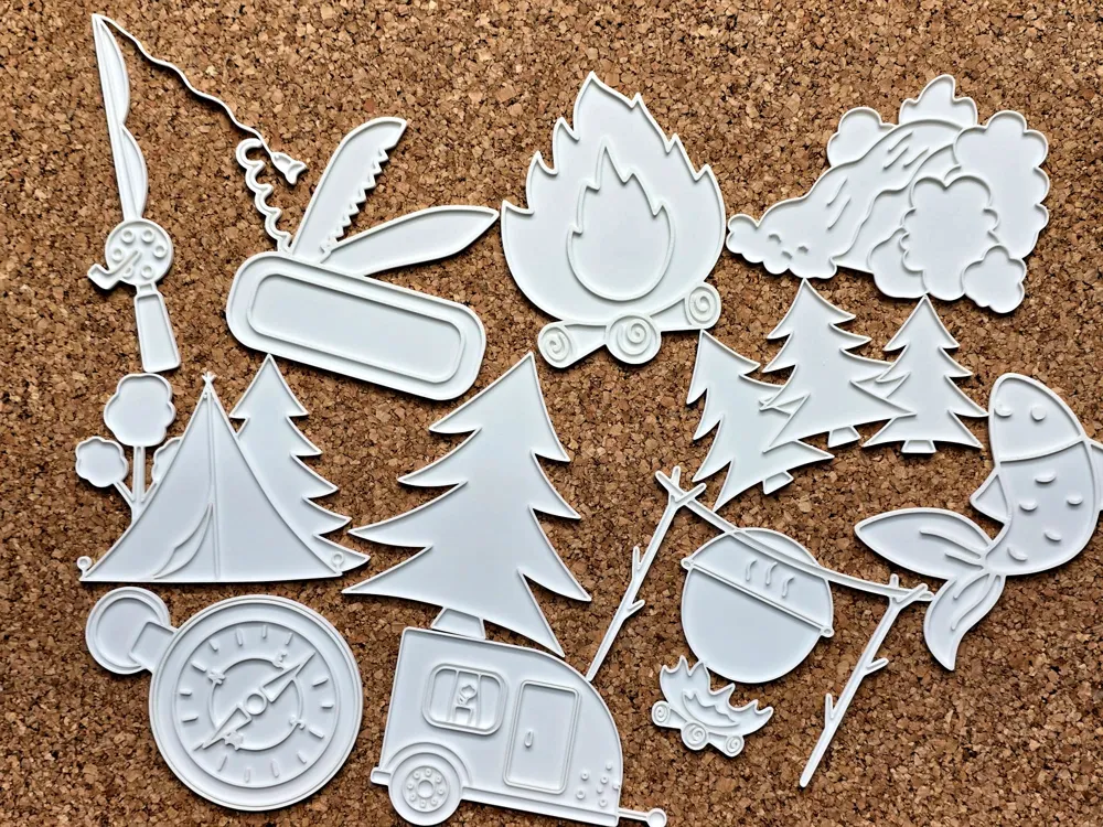 Fun Camping Hiking Coloring Craft Pack by Merilno3D MakerWorld ...