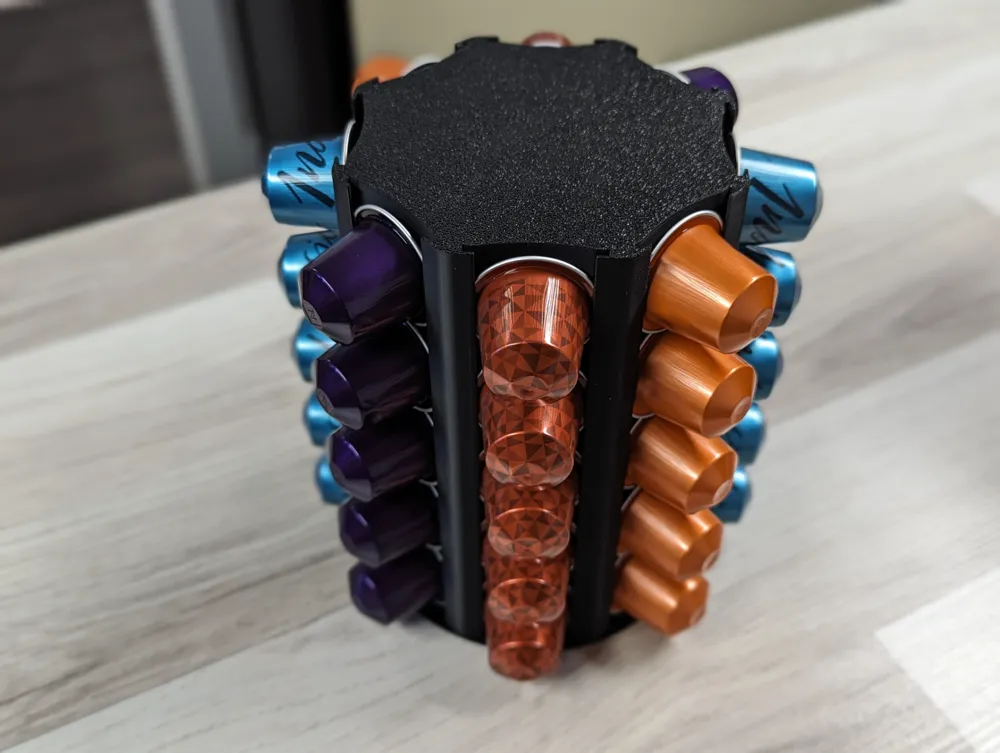 Ultimate Nespresso Original Capsules Tower - Free 3D Print Model ...
