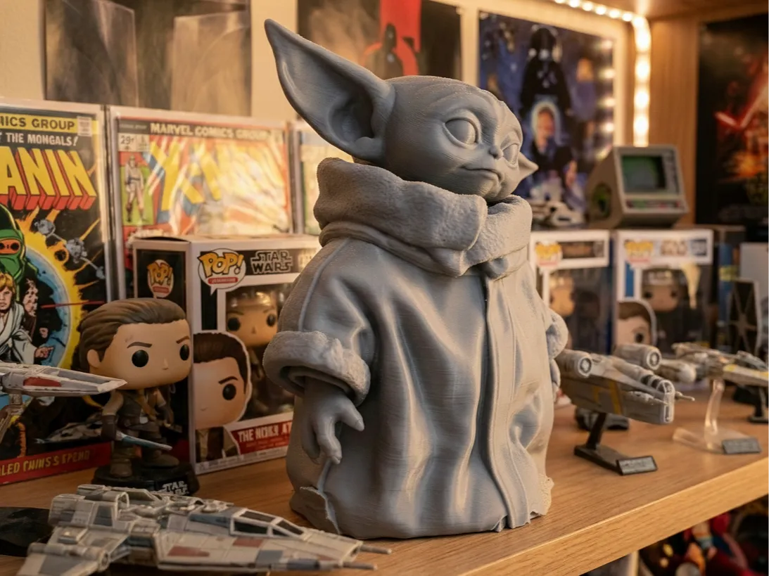 Galactic Baby – High-Detail Eco Figurine - Free 3D Print Model - MakerWorld
