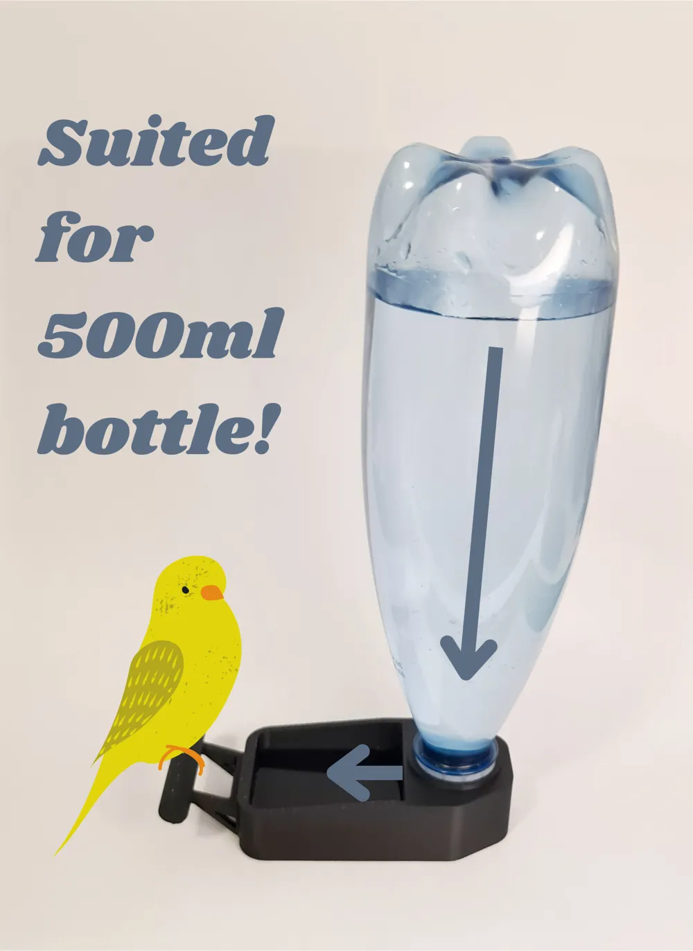 Bird feeder V2 by Pugtato_maker MakerWorld: Download Free 3D Models