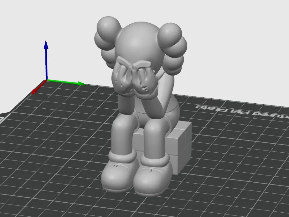 Kaws figurine by C3rtusD MakerWorld: Download Free 3D Models