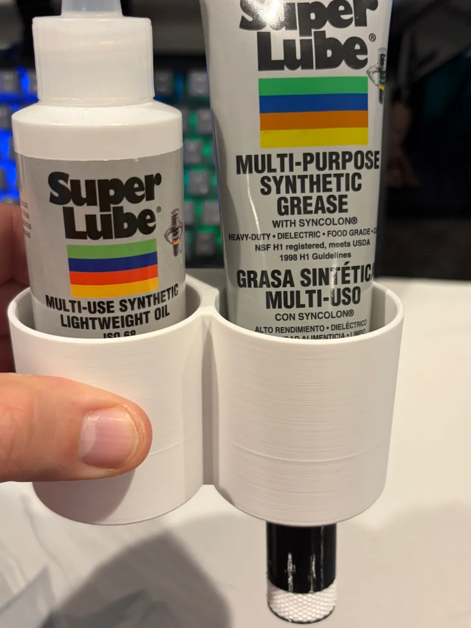 Multiconnect Super Lube Holder - Free 3D Print Model - MakerWorld