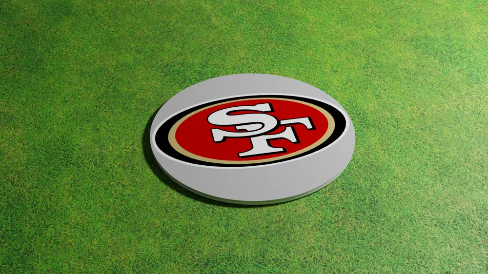 San Francisco 49ers Coaster by miker73 - MakerWorld