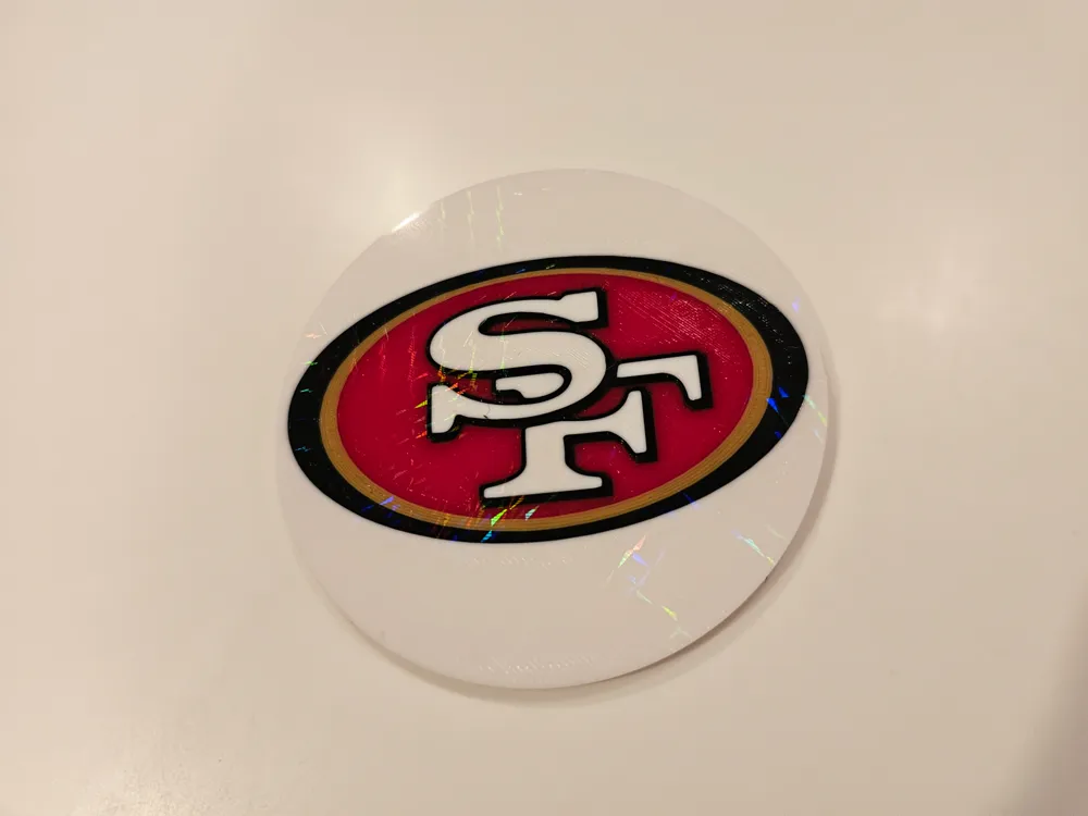 San Francisco 49ers Coaster by miker73 - MakerWorld