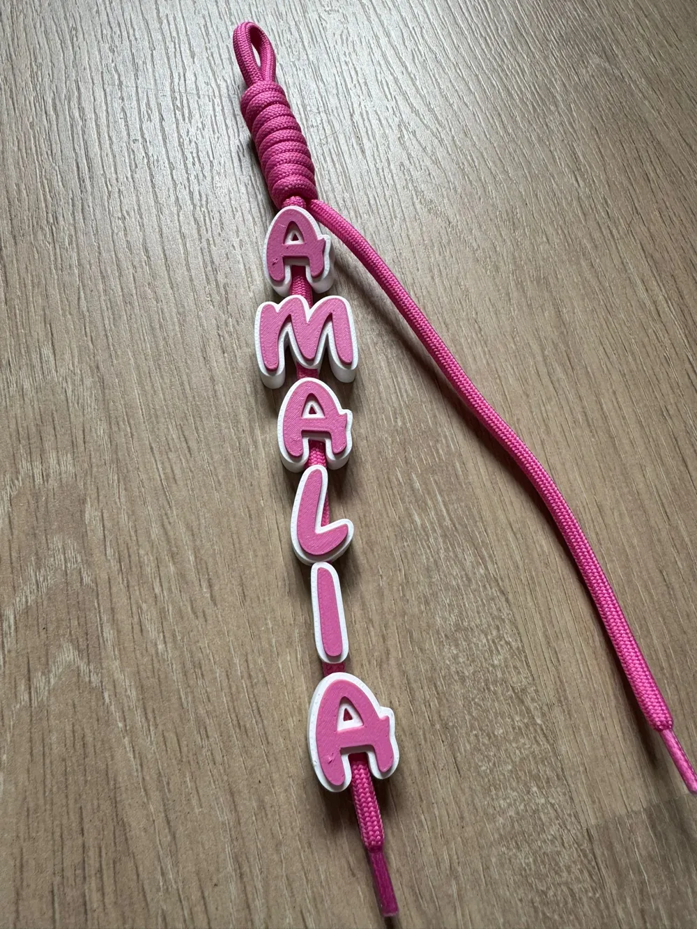Disney style letters A-Z | Cord type keychains - Free 3D Print Model ...