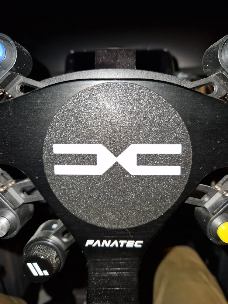 Fanatec Steering Wheel Logos - Free 3D Print Model - MakerWorld