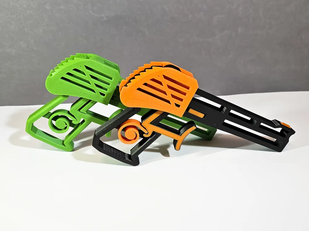 Rubber Band Gun - Free 3D Print Model - MakerWorld