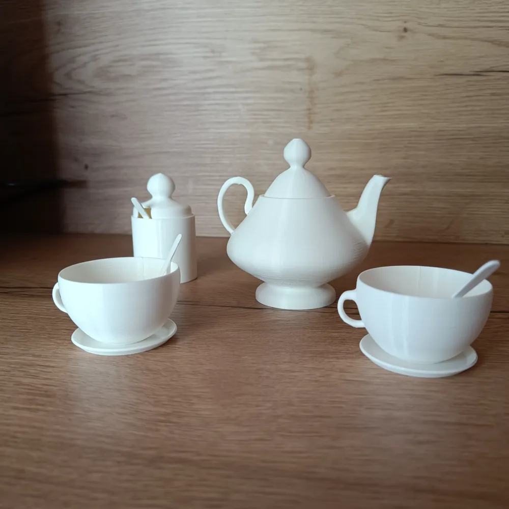 Tea set - Free 3D Print Model - MakerWorld