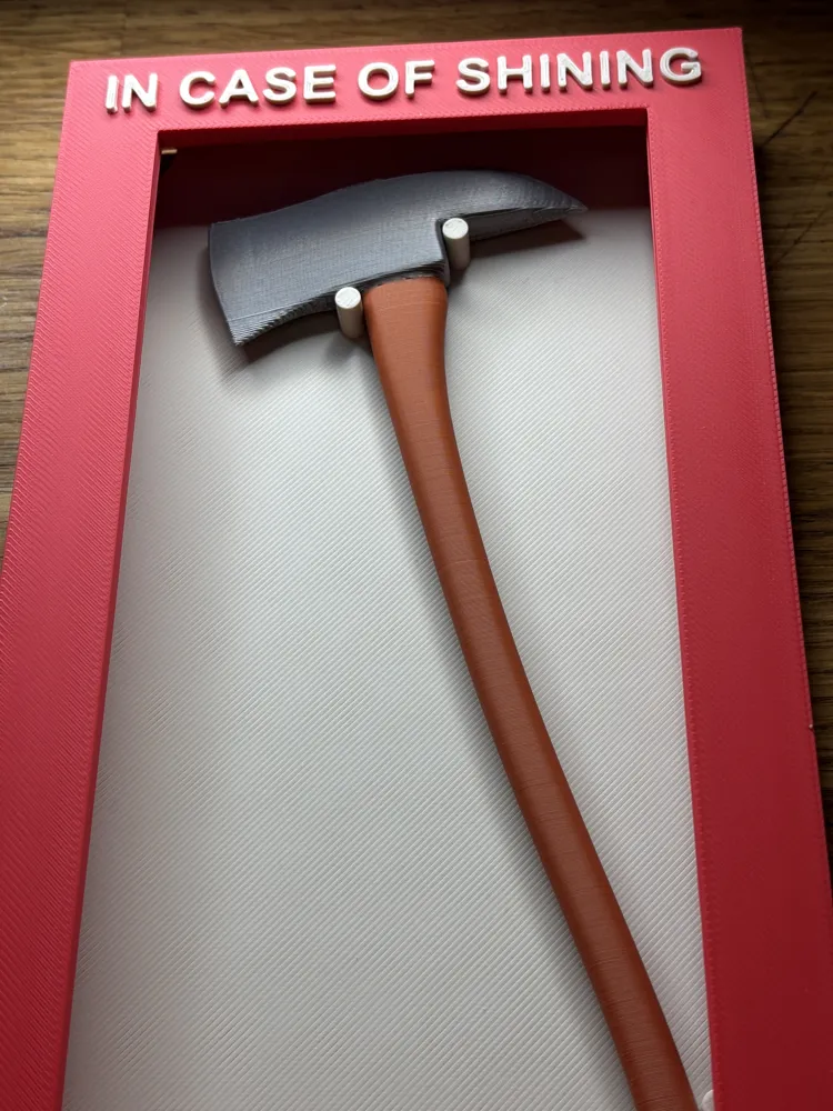 In Case of Shining – Jack’s Axe Display by PaperPlaneLab MakerWorld ...