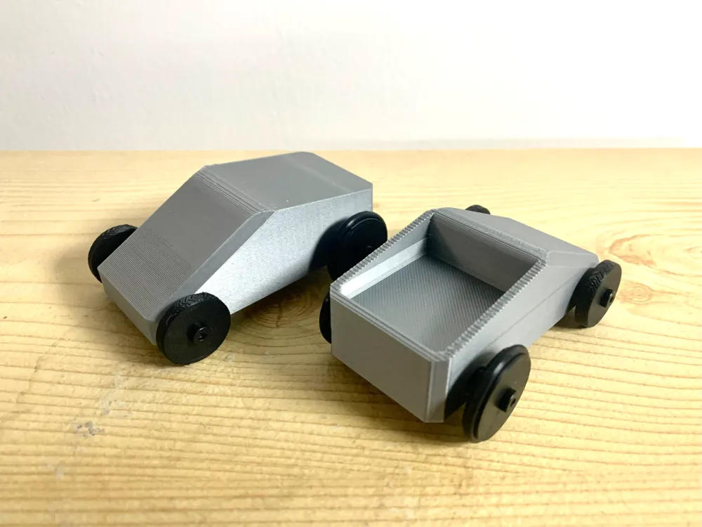 Rubber Band Powered Car by Dk.BMakerWorld: Download Free 3D Models