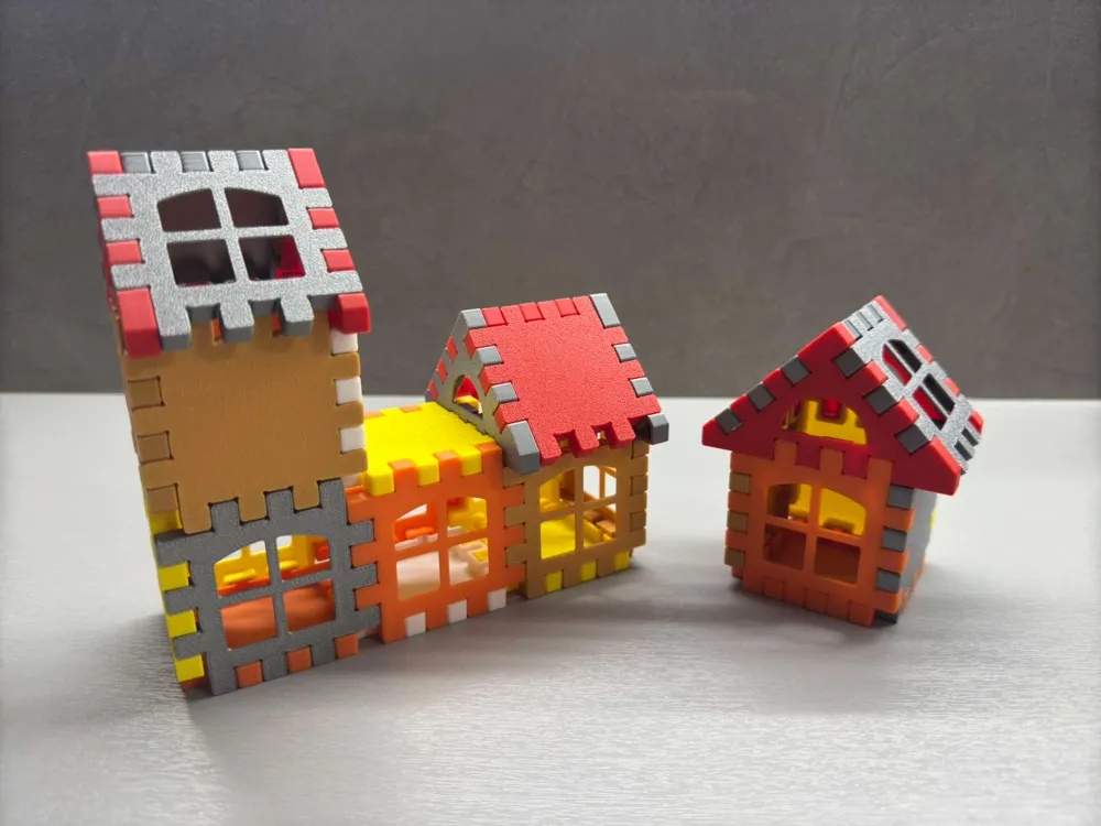 Modular bricks for kids education by michsiv - MakerWorld