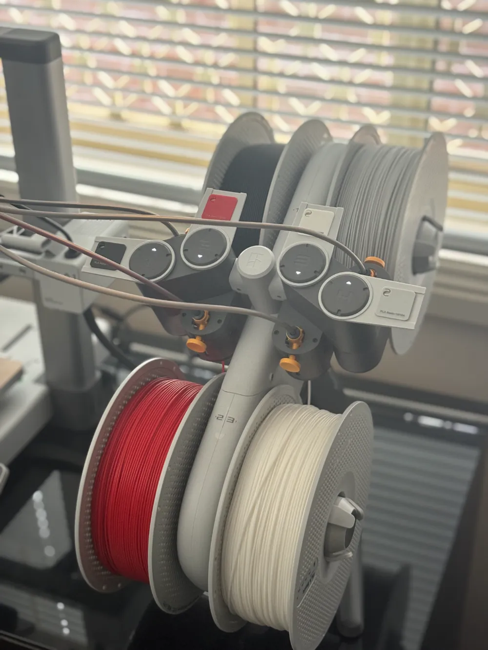 Bambu Lab AMS Lite Filament Swatch Holder Label by AV1CH1 MakerWorld ...