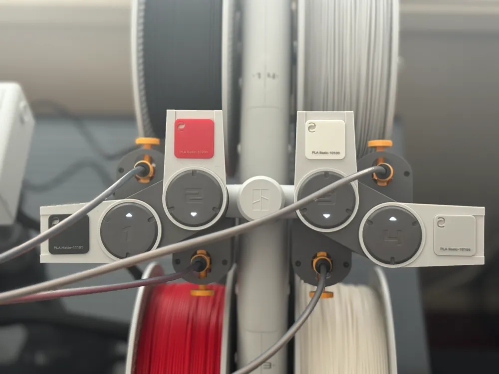 Bambu Lab AMS Lite Filament Swatch Holder Label by AV1CH1 MakerWorld ...