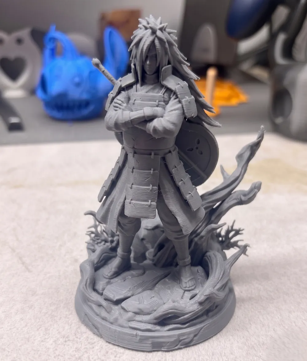 Hashirama Senju & Madara Uchiha - Anime Naruto - Free 3D Print Model ...