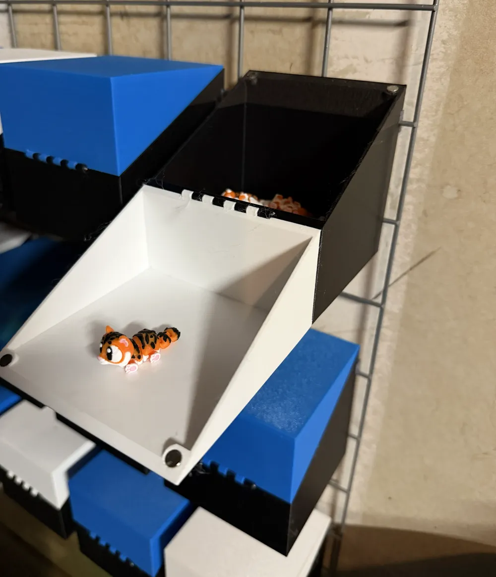Custom Display Bin/Shelf plus Storage - Free 3D Print Model - MakerWorld
