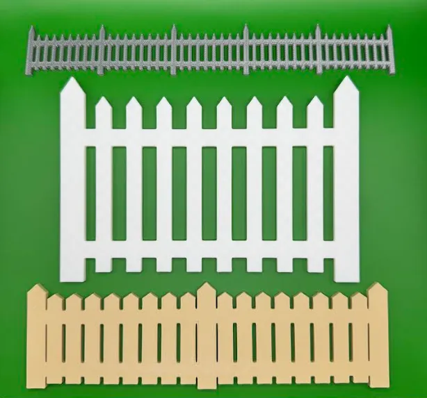 Parametric Fence, Custom Diorama/Miniature Fencing by PrintCipher ...