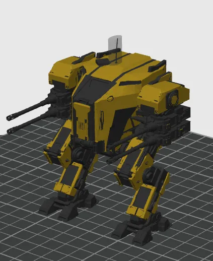 Helldivers 2 EXO-49 Emancipator Exosuit Mech - Free 3D Print Model ...