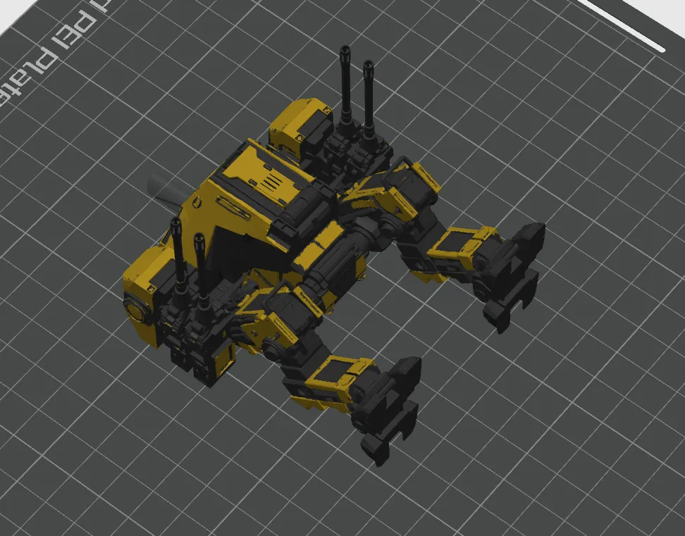 Helldivers 2 EXO-49 Emancipator Exosuit Mech - Free 3D Print Model ...