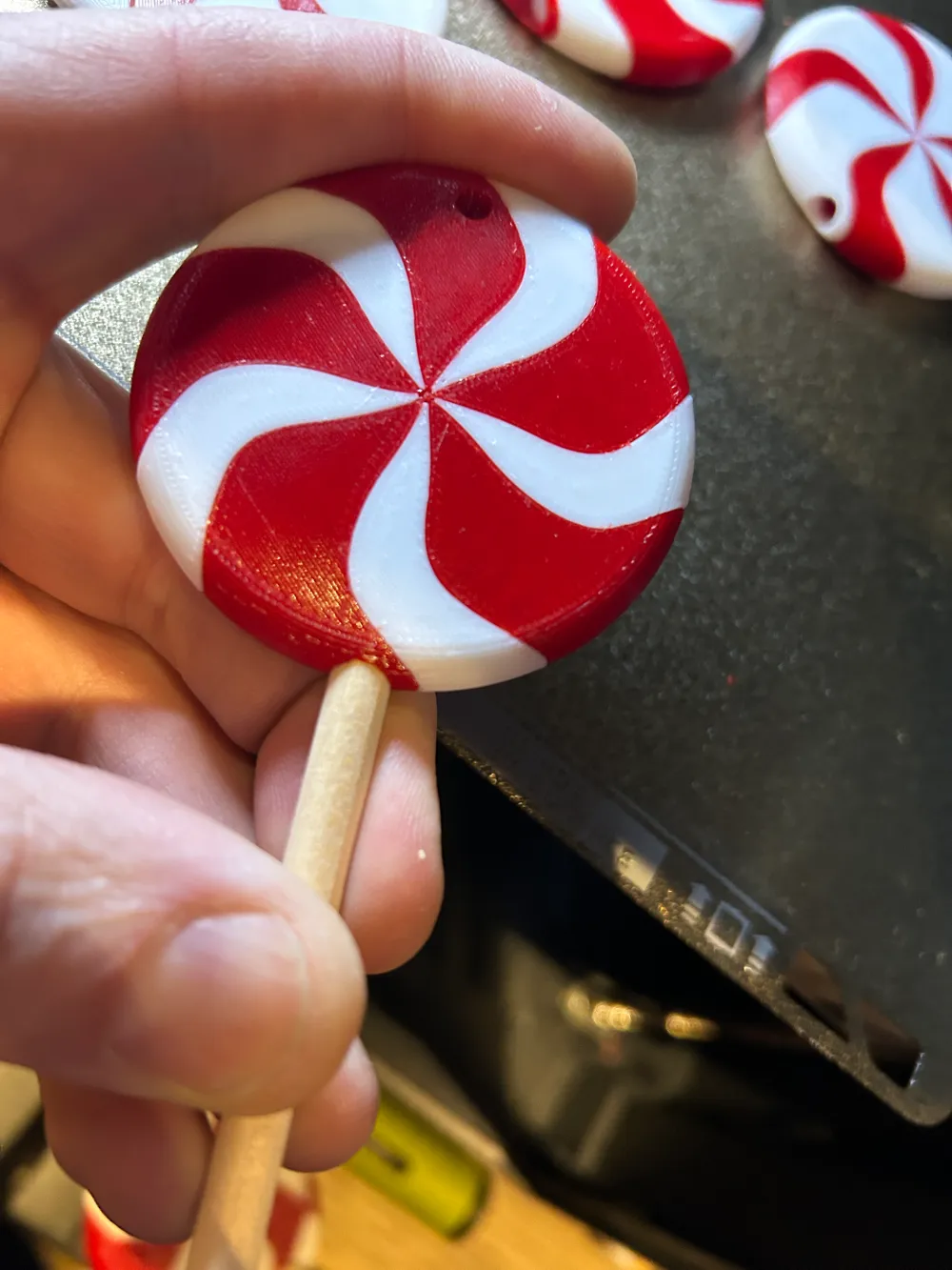 Candy Cane Lollipops - Christmas tree decoration by KENPRINT - MakerWorld