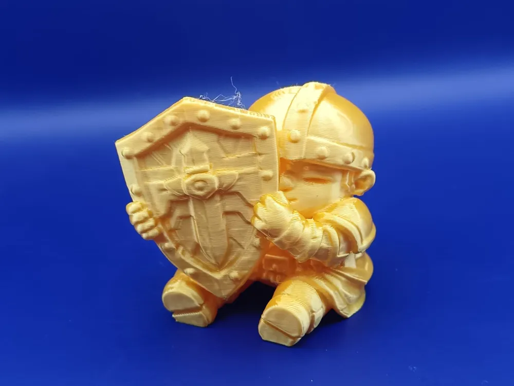 Chibi Shield Hugger Human - Free 3D Print Model - MakerWorld