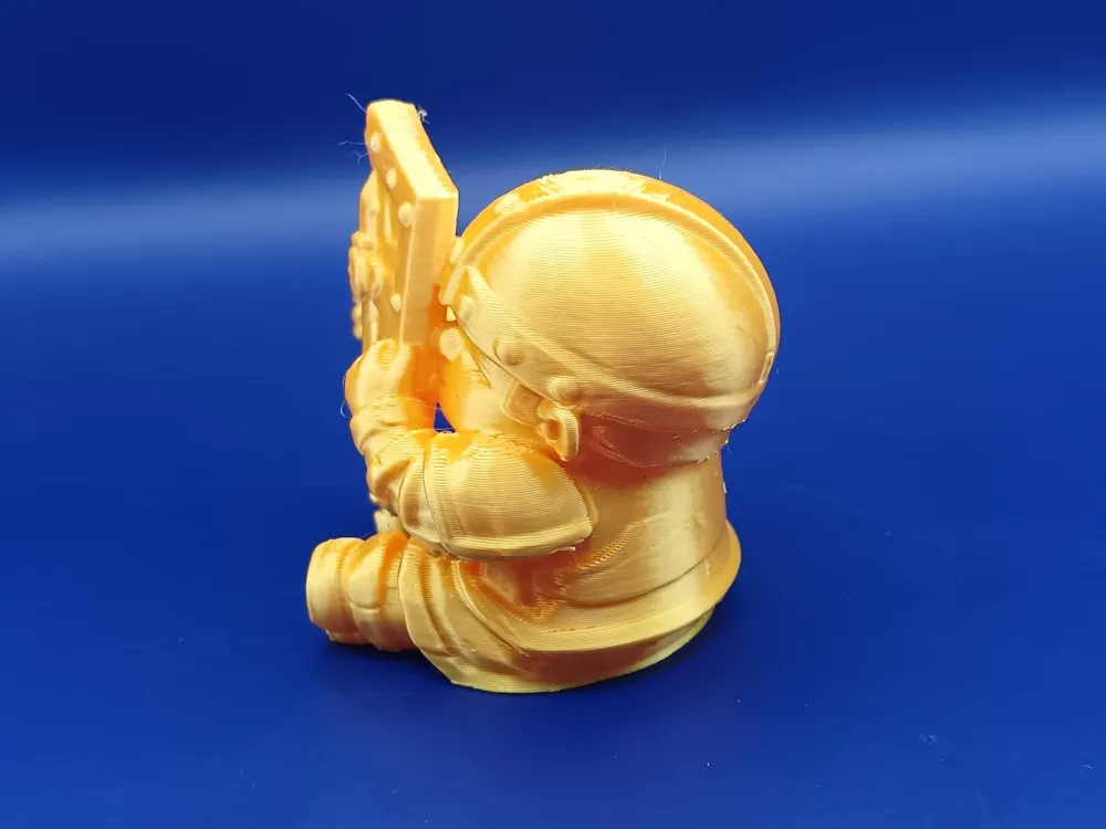 Chibi Shield Hugger Human - Free 3D Print Model - MakerWorld