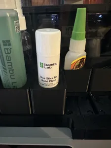 Gridfinity Bambu Glue Stick Holder. (25mm) by Fangoh - MakerWorld