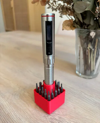 Miniware ES121 Vertical Gridfinity Stand by PickPony - MakerWorld