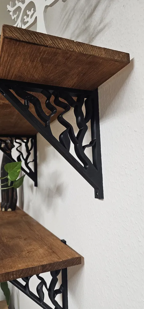 Generative Design Shelf Bracket - Free 3D Print Model - MakerWorld