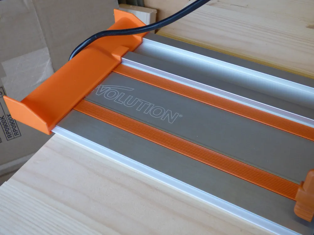 Evolution Circular Saw Track Cable & Hose Guide Remixed by Tim - MakerWorld