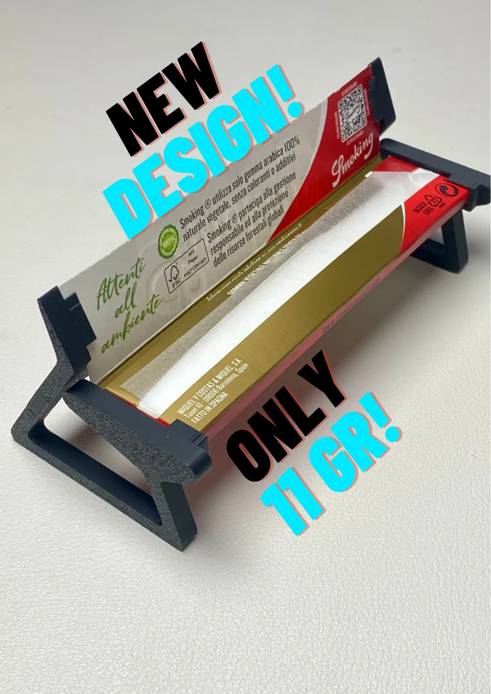 Long Rolling Paper Bench Raw OCB - Free 3D Print Model - MakerWorld