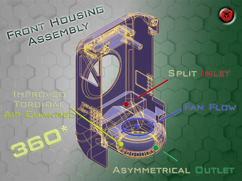Air Stream Fusion FP P1S Front Housing Assembly by CopyKnight ...