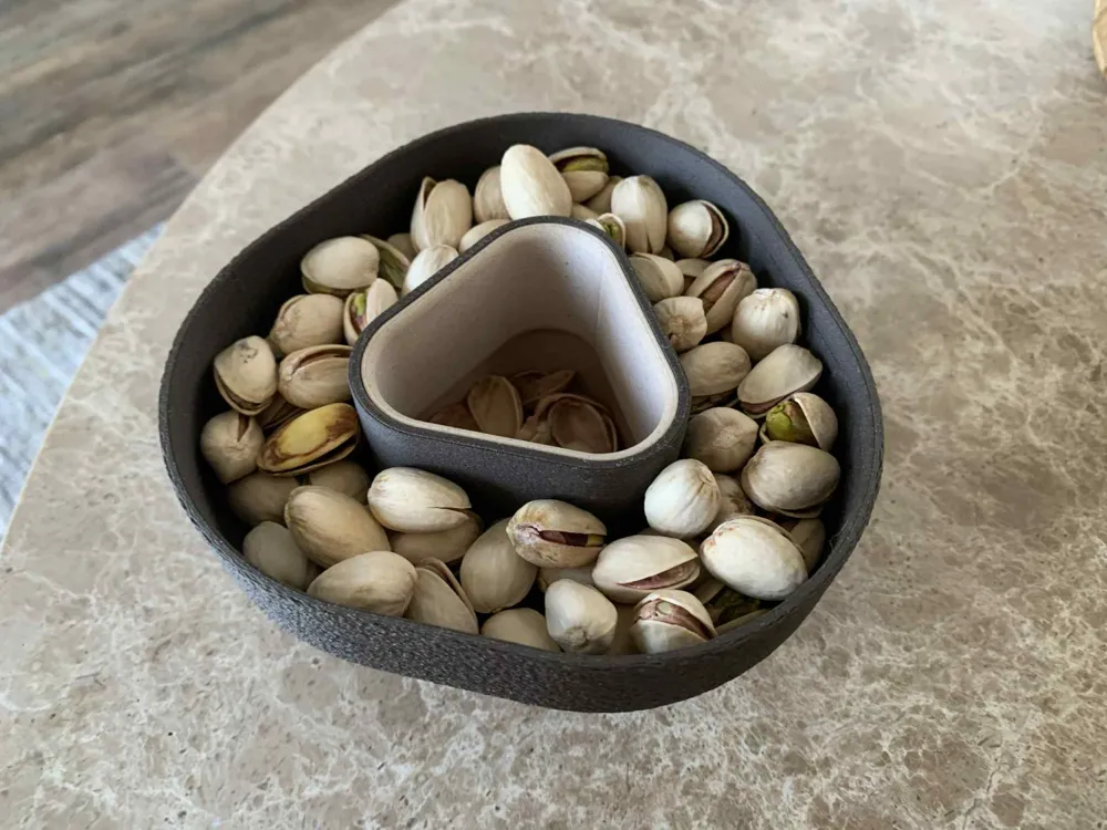 Pistachio Bowl - Free 3D Print Model - MakerWorld