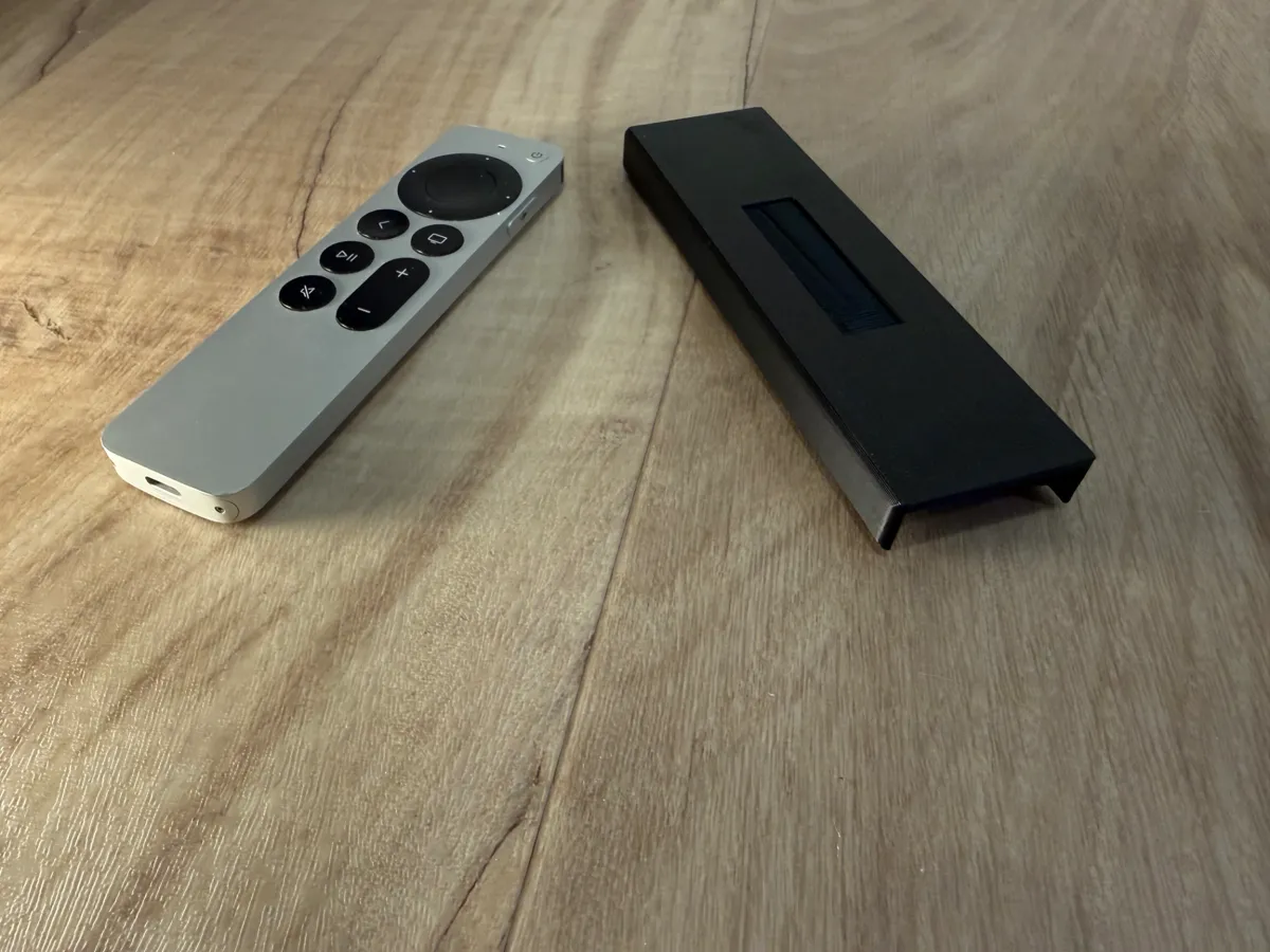 Apple TV Remote Under Desk Holder - Free 3D Print Model - MakerWorld