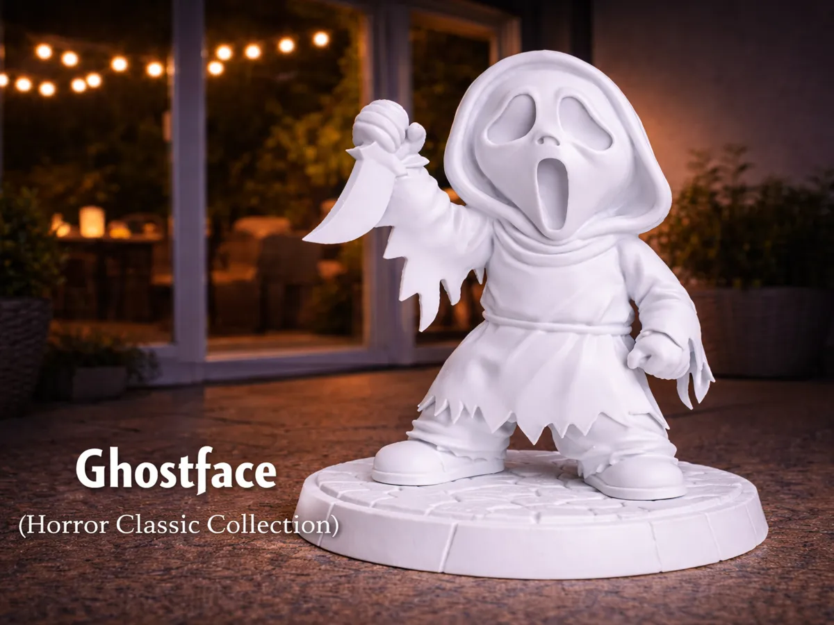 Ghostface (Horror Classic Collection) - Free 3D Print Model - MakerWorld